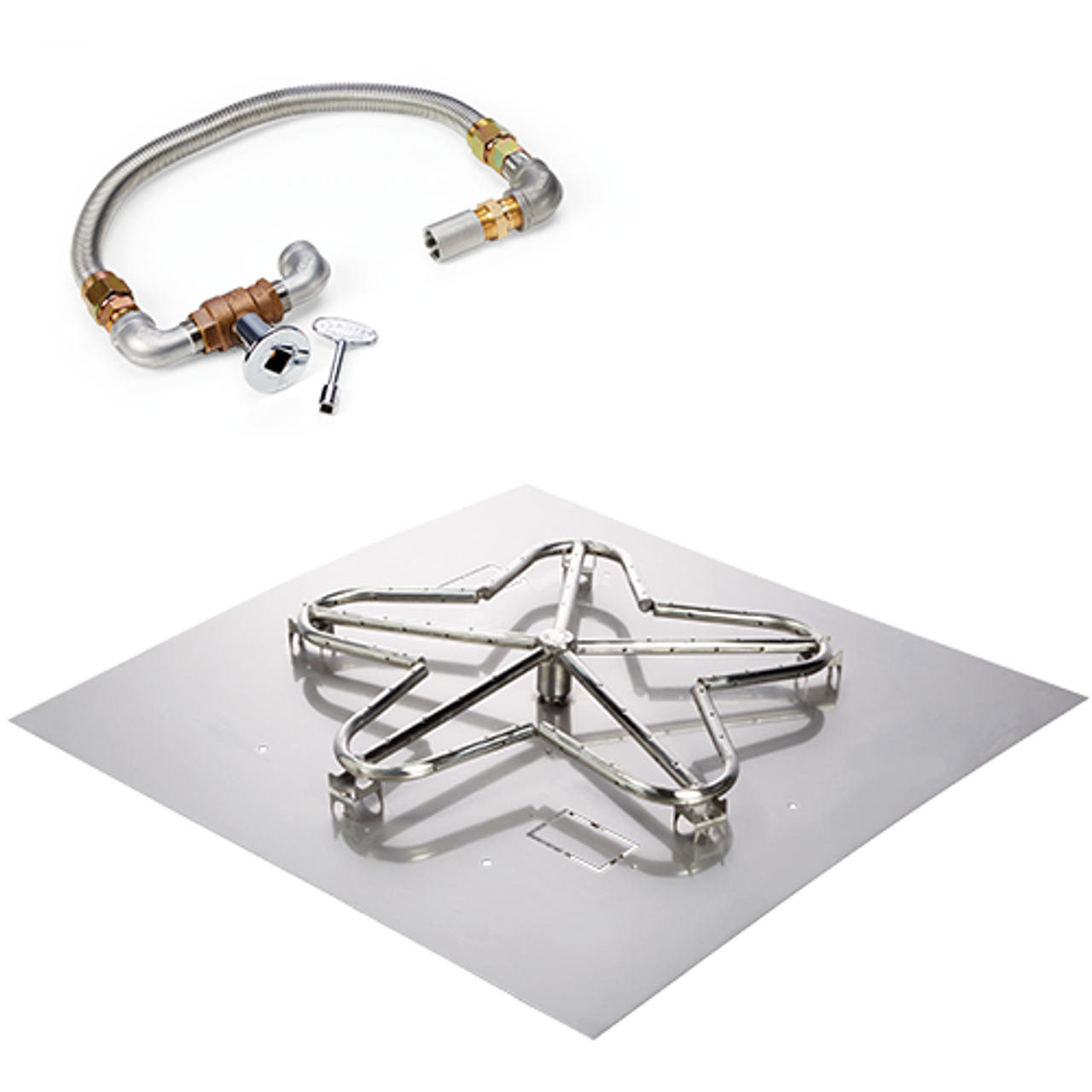Hpc Fire 30 Sst Standard 5 Spoke Match Lit Fire Pit Insert Cfpk