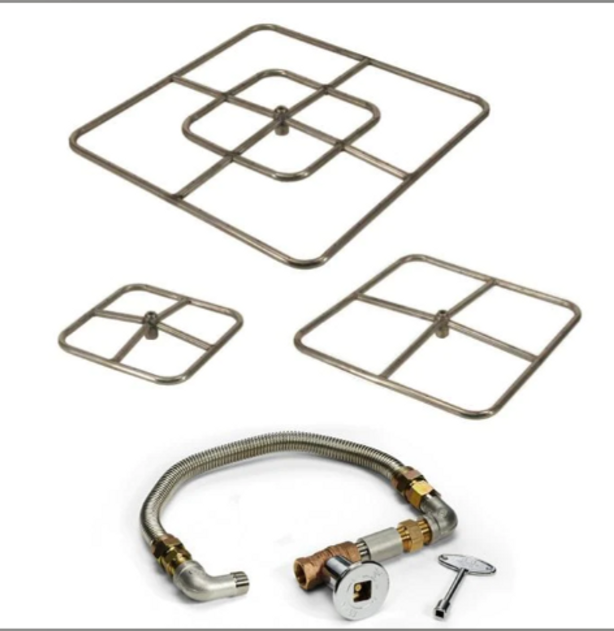 Hpc 12 Square Burner Fire Pit Kit Socal Fire Pits