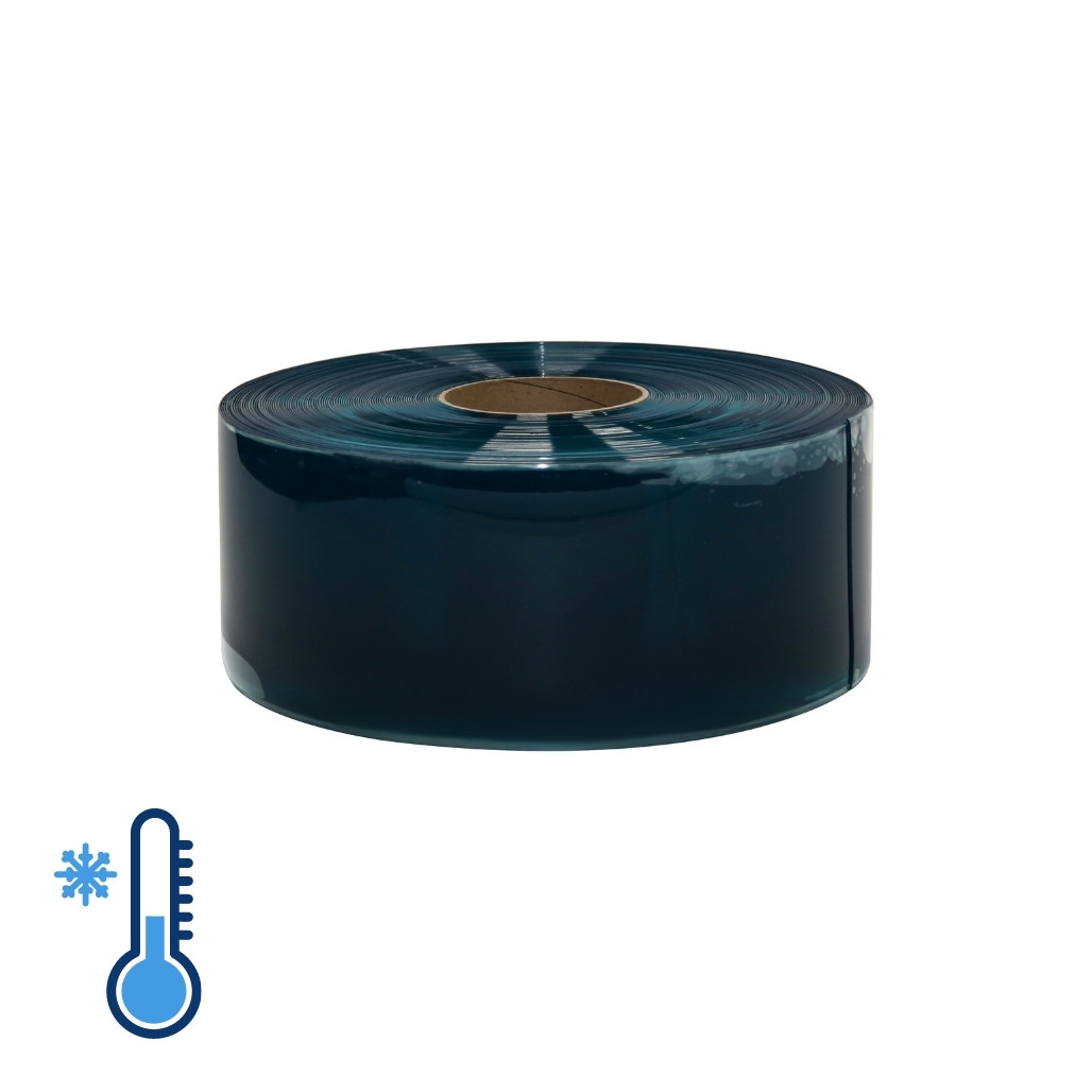 8" Low Temp Smooth Bulk Vinyl Curtain Roll - StripCurtainDepot.com