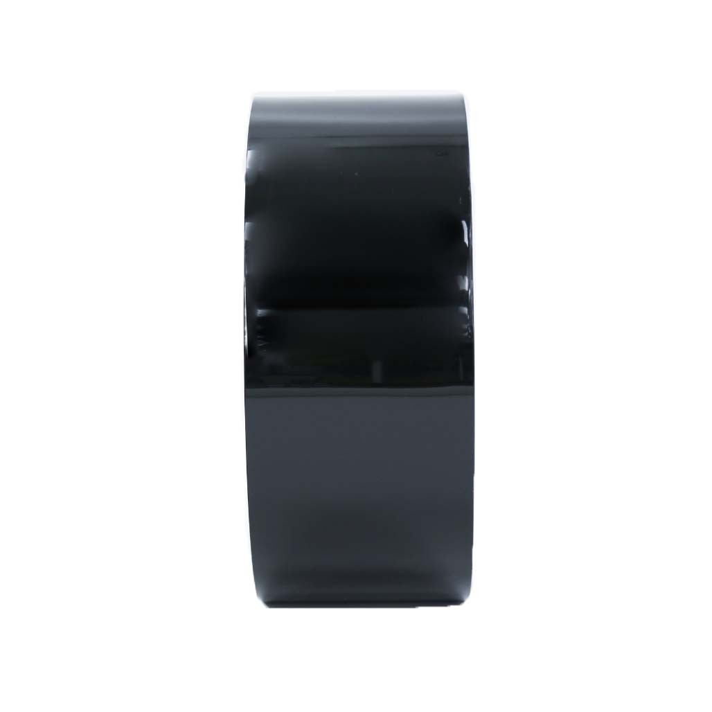 8" Opaque Black Bulk Vinyl Curtain Roll - StripCurtainDepot.com