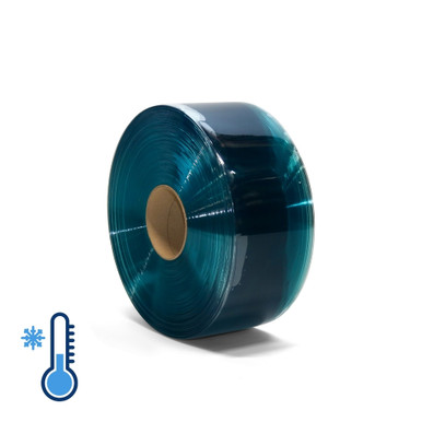 8" Low Temp Smooth Bulk Vinyl Curtain Roll - StripCurtainDepot.com