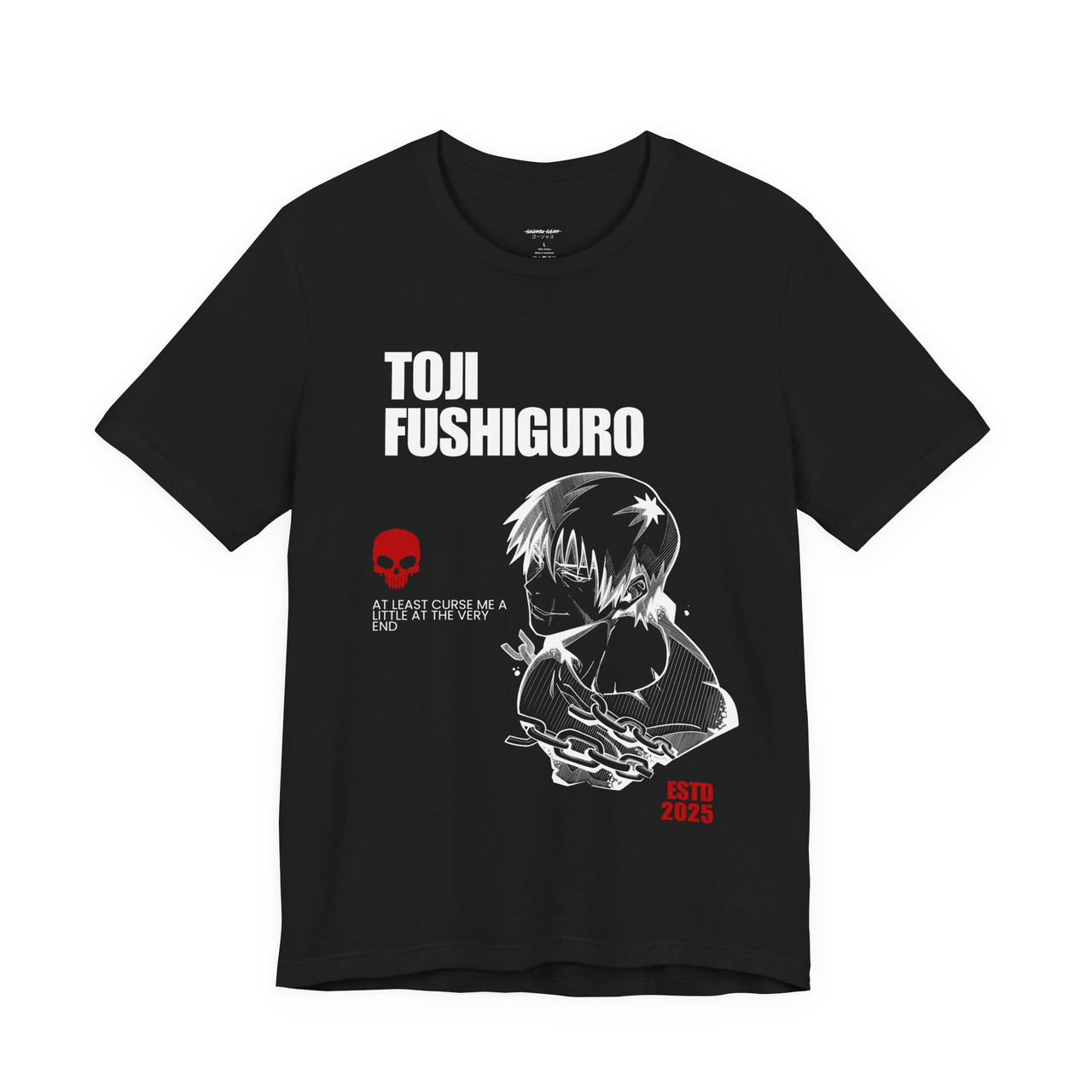 Jujutsu Kaisen Toji Fushiguro Minimalist T-shirt - Gojasu Gear