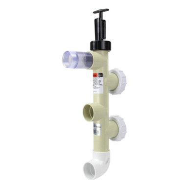 Pentair PVC Push Pull Valve with Union 2" Slip for Sand Filter