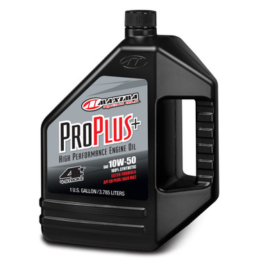 Maxima Pro Plus 4T Engine Oil - 10W50 - 1 Gal - MotoMummy | MotoMummy
