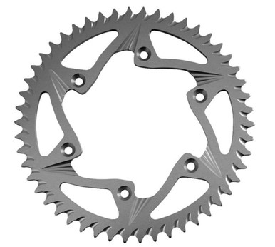 Vortex Racing 520 Aluminum Rear Sprocket - Silver - MotoMummy | MotoMummy