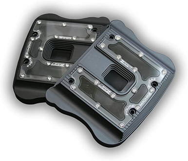 Figure Machine Vision Rocker Box Covers - Set - Black Denim - MotoMummy ...