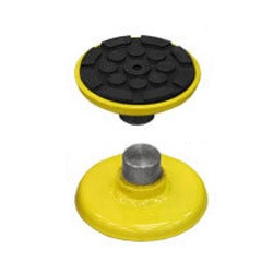 Round Lift Adapter w/ Rubber Pad, 1.5åäÌÝ? Peg