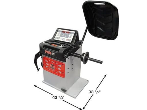 Platinum Motorized Computer Wheel Balancer with Auto Data Entry