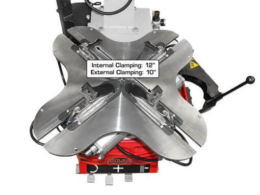 Premium Rim-Clamp Tire Changer with Assist Arm