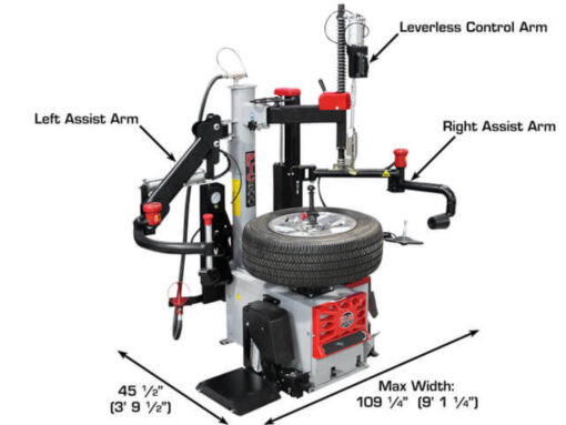 Platinum Deluxe Center Post Tire Changer