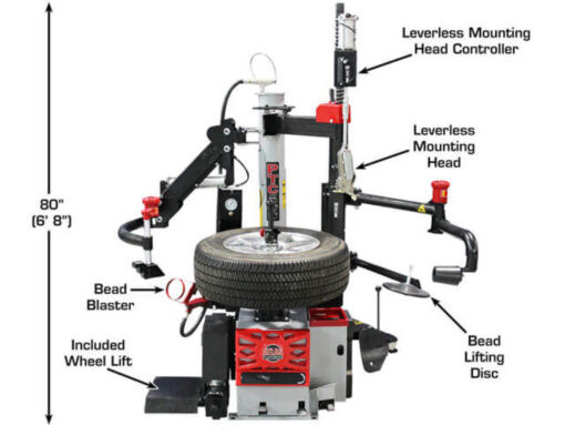 Platinum Deluxe Center Post Tire Changer