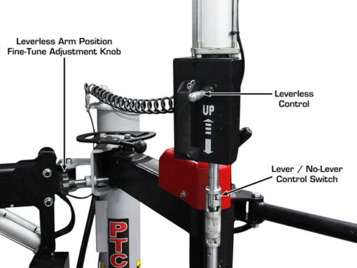 Platinum Deluxe Center Post Tire Changer