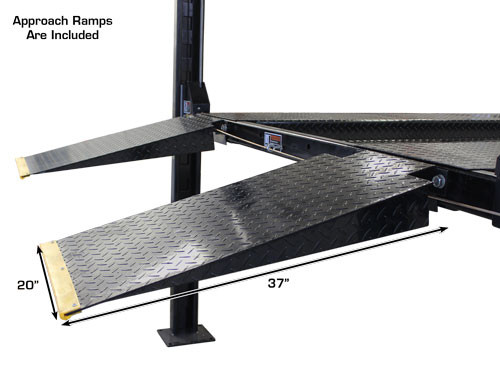 Atlas Garage Pro 8000 EXT-L 4 Post Lift - Atlas Auto Equipment