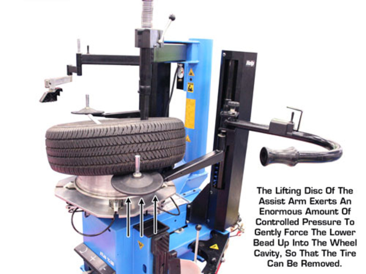 Wheel Balancer And Tire Changer Combo - TC289DAA + WB11