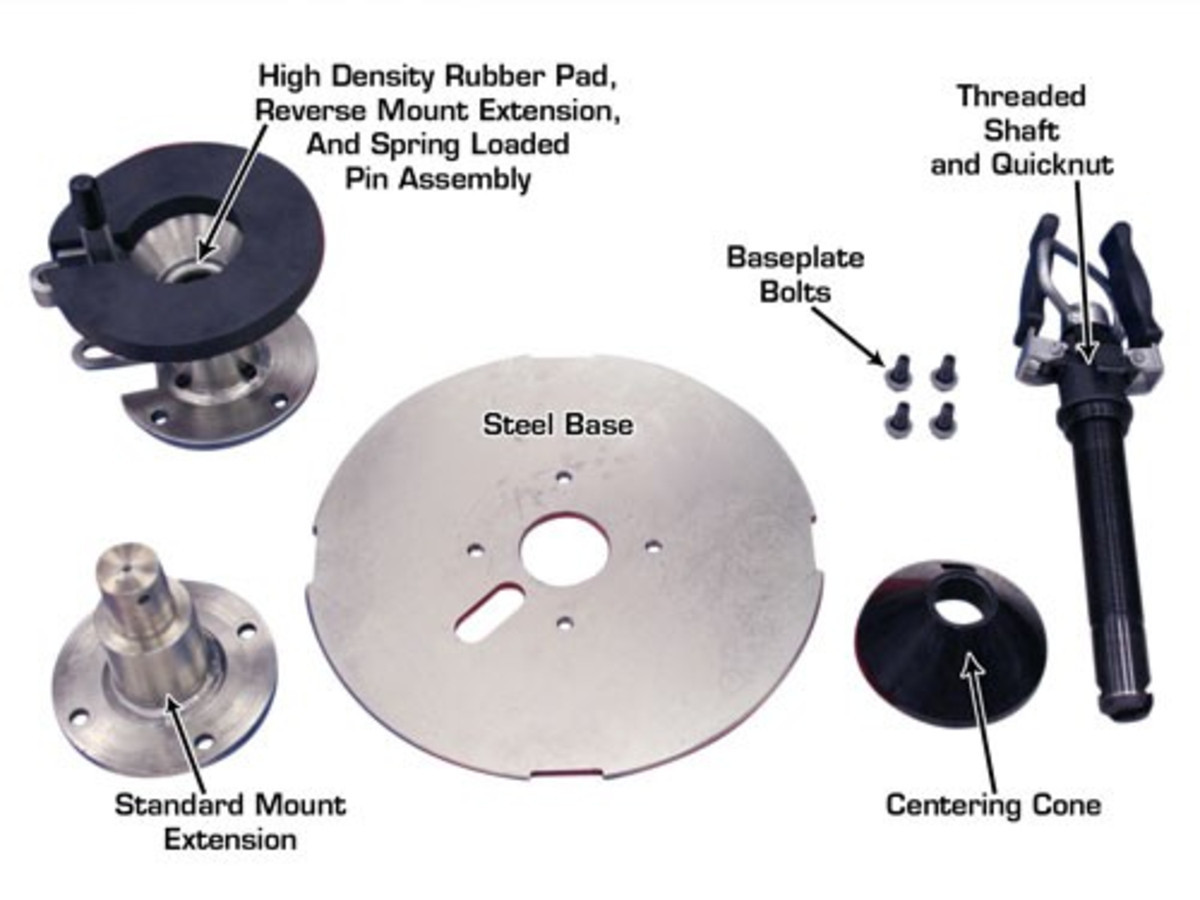 Adjustable Center Post Adapter - Atlas Automotive Equipment