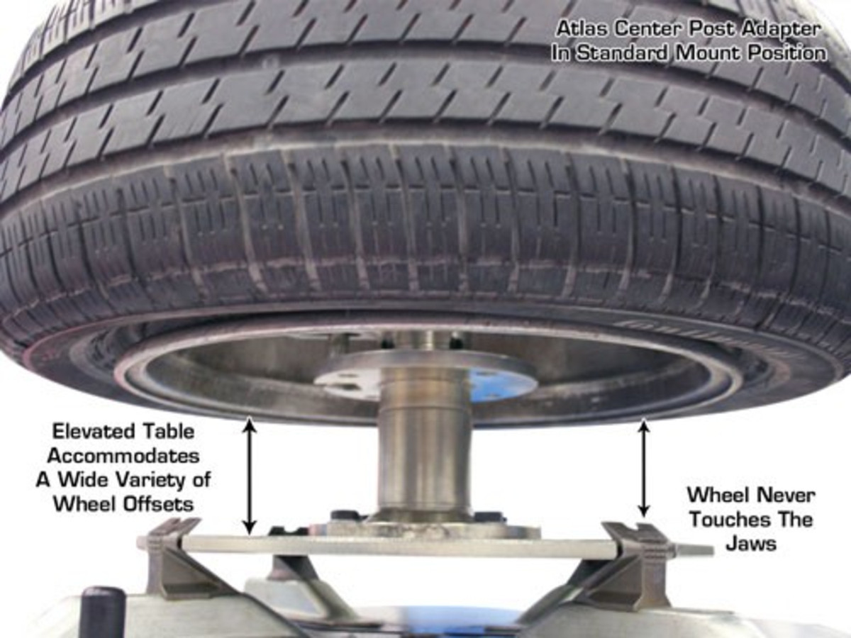 Adjustable Center Post Adapter - Atlas Automotive Equipment