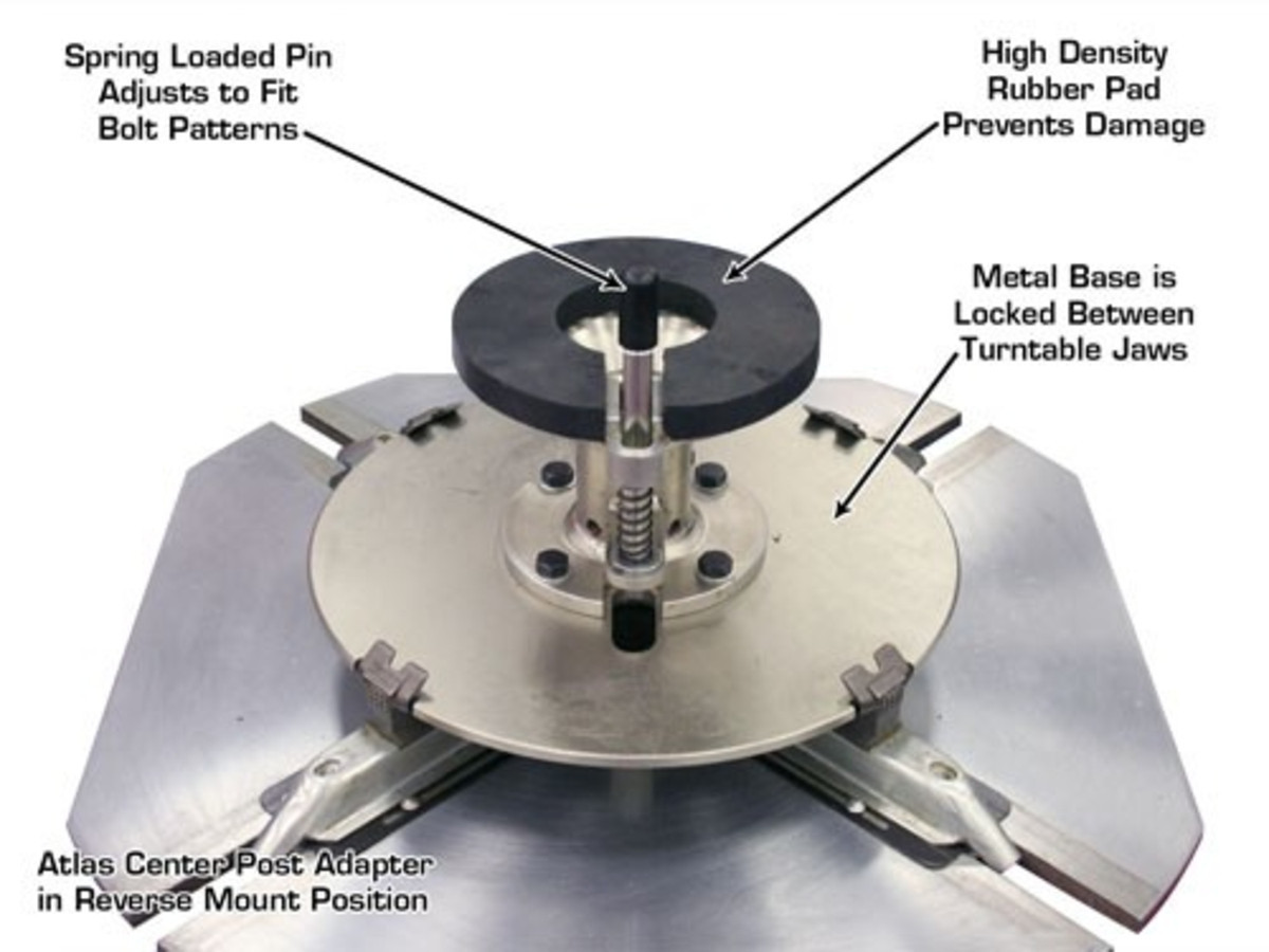 Adjustable Center Post Adapter - Atlas Automotive Equipment