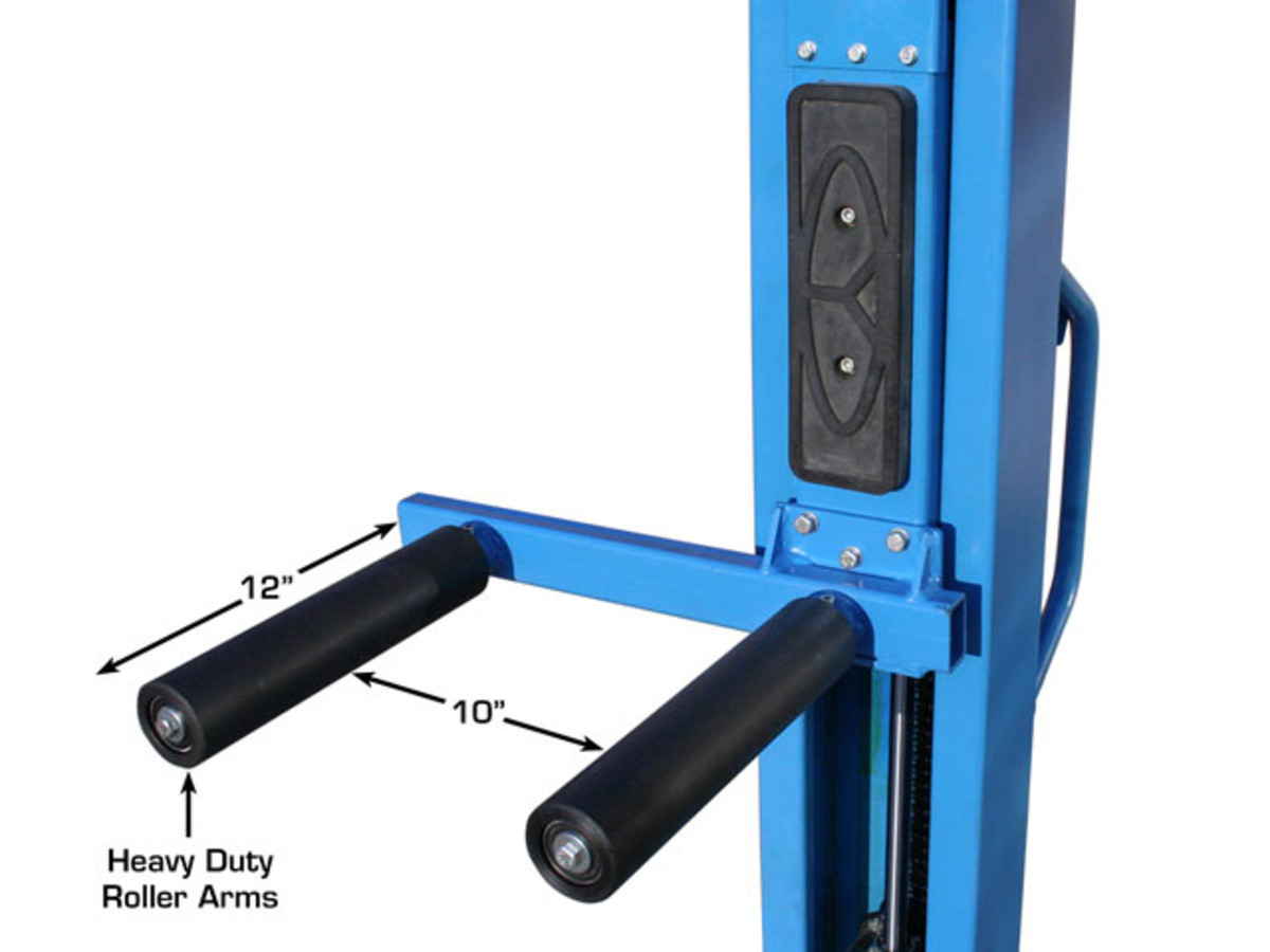 Atlas pneumatic portable wheel lift
