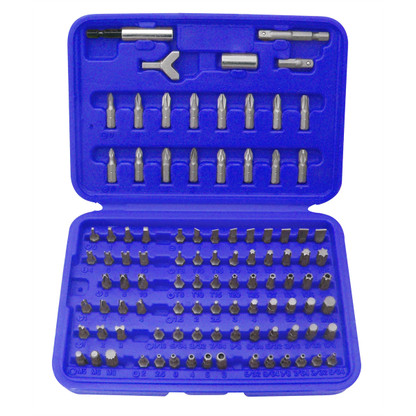PROF SCREWDRIVER BIT SET 100 PC. - ATLAS Auto Equipment