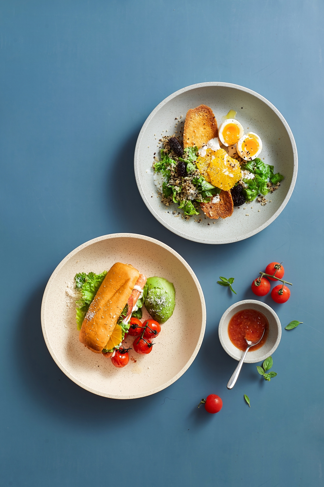 744 ml Shallow Serving Dish for 4 Persons 9 in. - Dune Shells - Allegre