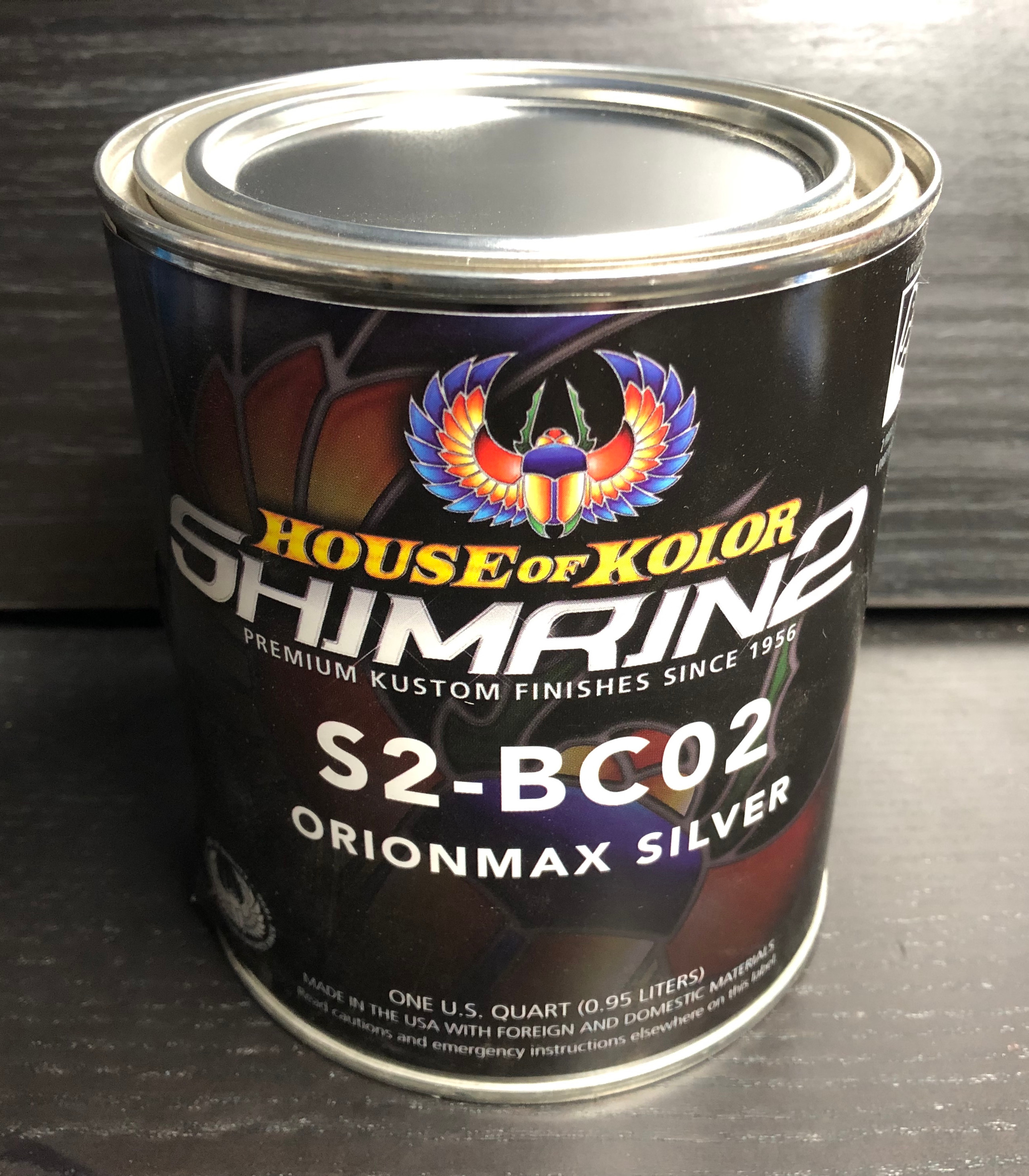 ORIONMAX SILVER S2-BC02 Quart - Auto Color Warehouse