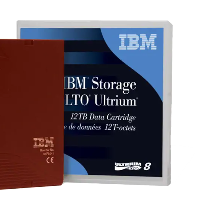 IBM LTO 8 Tape Cartridges (01PL041) | TapeandMedia.com