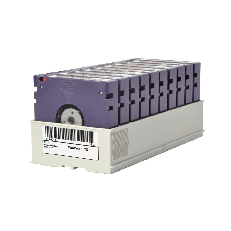 HPE LTO Ultrium 6 Tape with Custom Barcode Label (C7976A-BC)