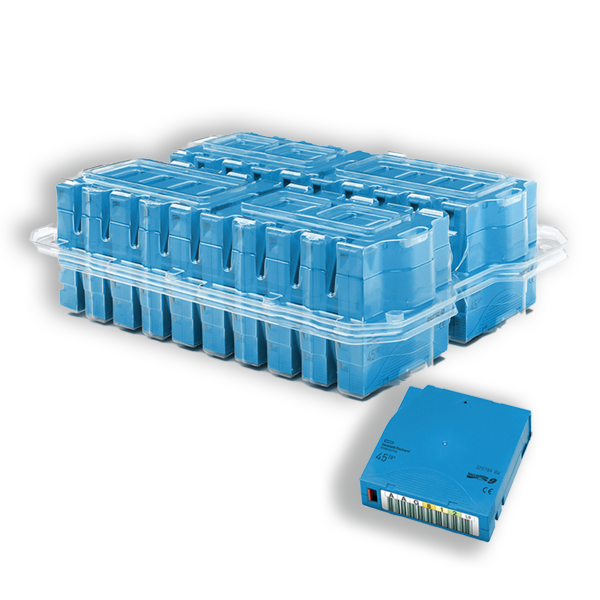 HPE LTO Ultrium 9 Tape Custom Labeled, 20 Tape Library Pack - Q2079AC
