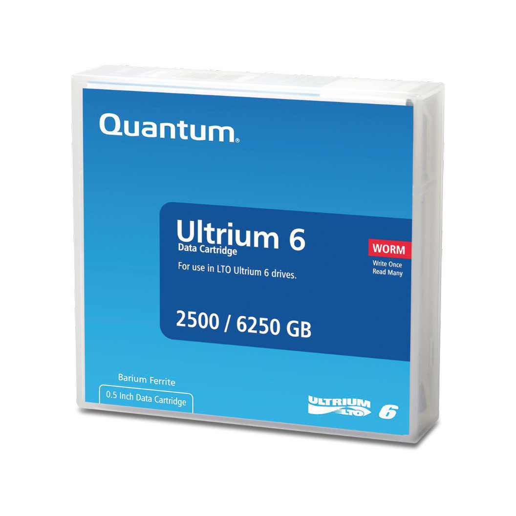Quantum LTO 6 Ultrium Tape WORM Data Cartridge - MR-L6MQN-02