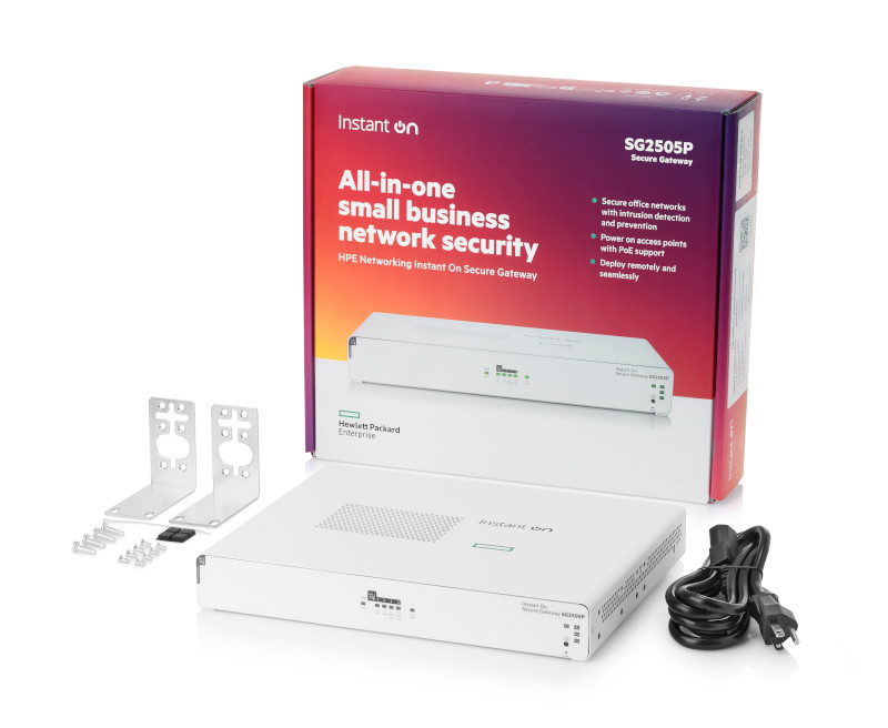 HPE Networking Instant On SG2505P 5-port SmartRate 2.5G PoE+ 64W ...