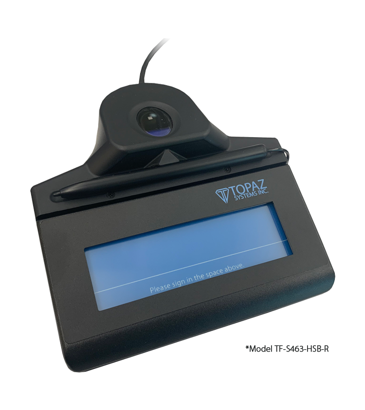 Topaz Electronic Signature Pads Interactive and biometric signature pads