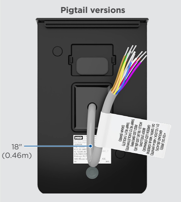 HID Signo Keypad Reader 40K 40KNKS-02-000000 - Smart Profile, Wall ...