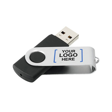 Custom Printed USB Flash Drive Swivel Style | TapeandMedia.c/custom ...