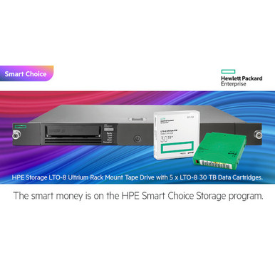 HPE LTO-8 Ultrium Rack Mount Tape Drive Bundle | TapeandMedia