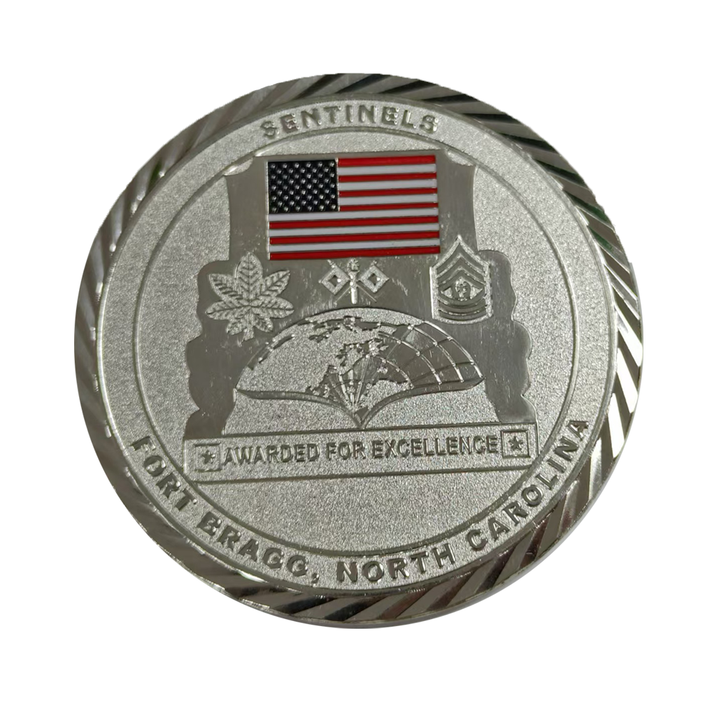 Custom 99.9% Silver Challenge Coin | No Setup Fees | LogoTags