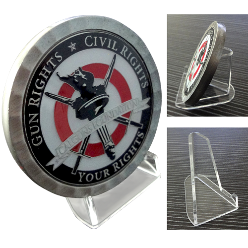 Acrylic Challenge Coin Stand | Order Online | LogoTags