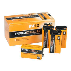Duracell Procell 9-Volt Batteries - Box of 72 - TAC 1 Systems