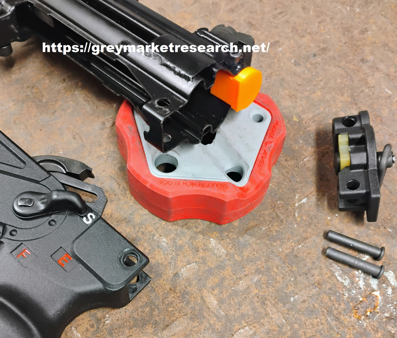 MP5K troubleshooting end cap