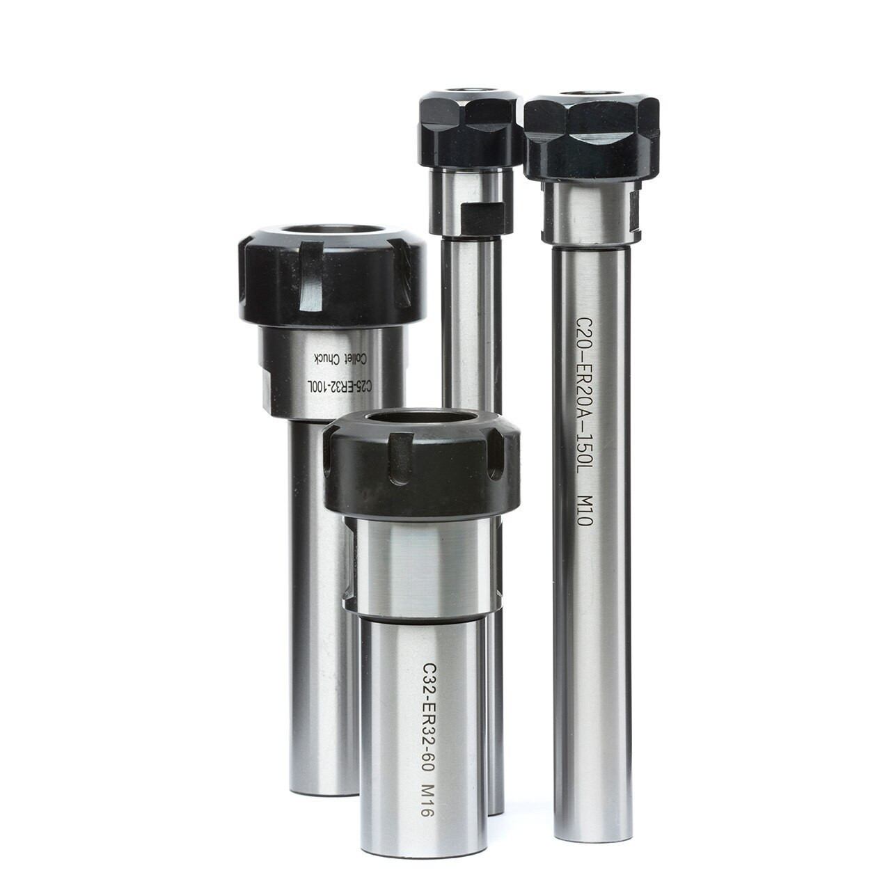 25mm Straight Shank Collet Chucks - Omega Products