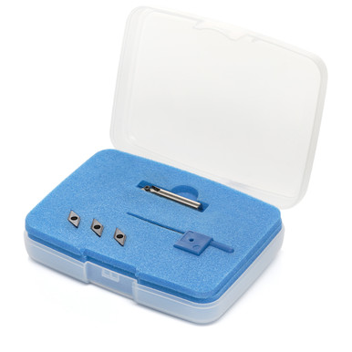 45° Indexable Engraving Kit 1 Holder & 3 Inserts