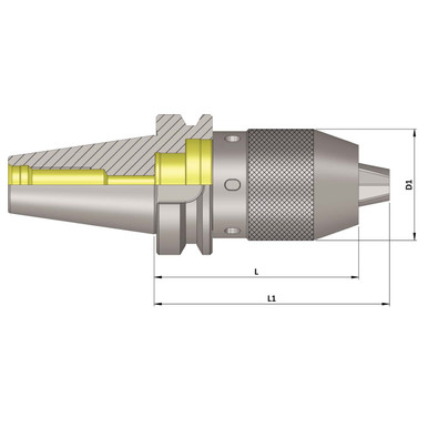 DCBT30 Dual Contact NCDC Drill Chucks - Omega Products