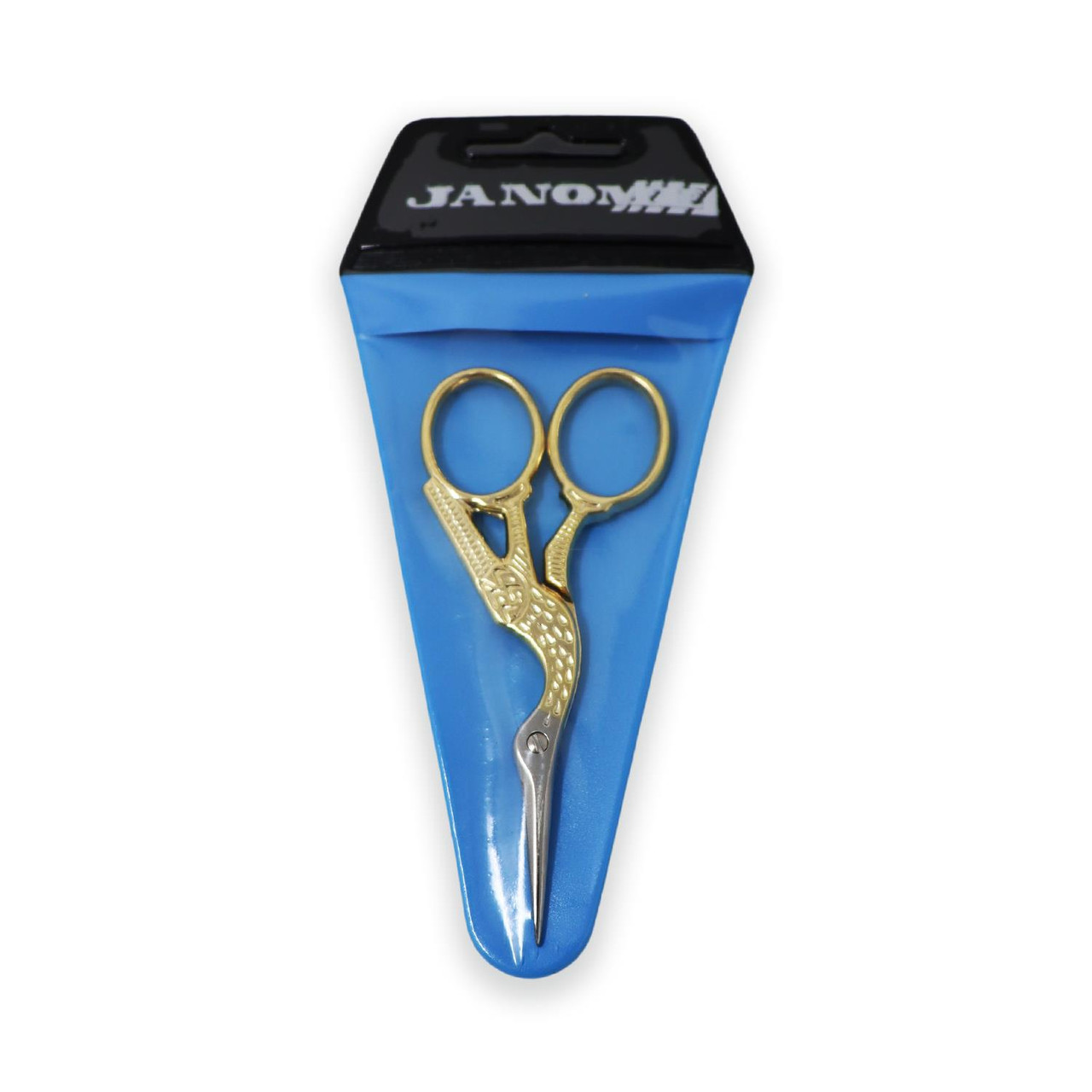 Janome Stork Embroidery Scissors - 3.5 Inch