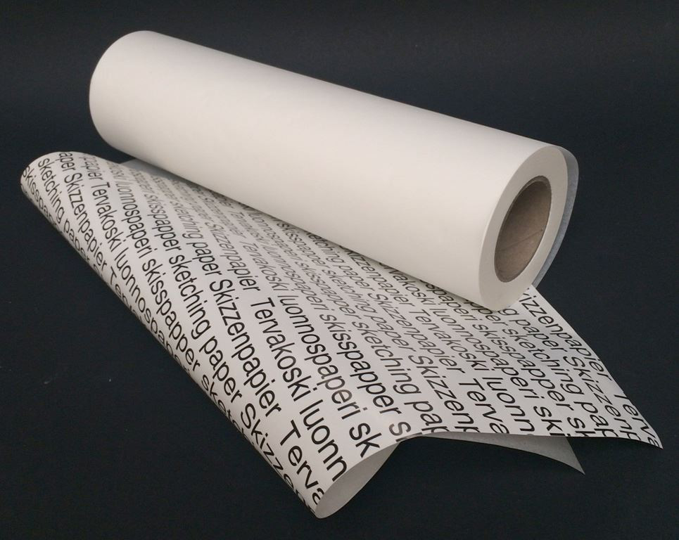 Tervakoski Detail Paper - 100m x 25gsm - Tracing Paper Roll