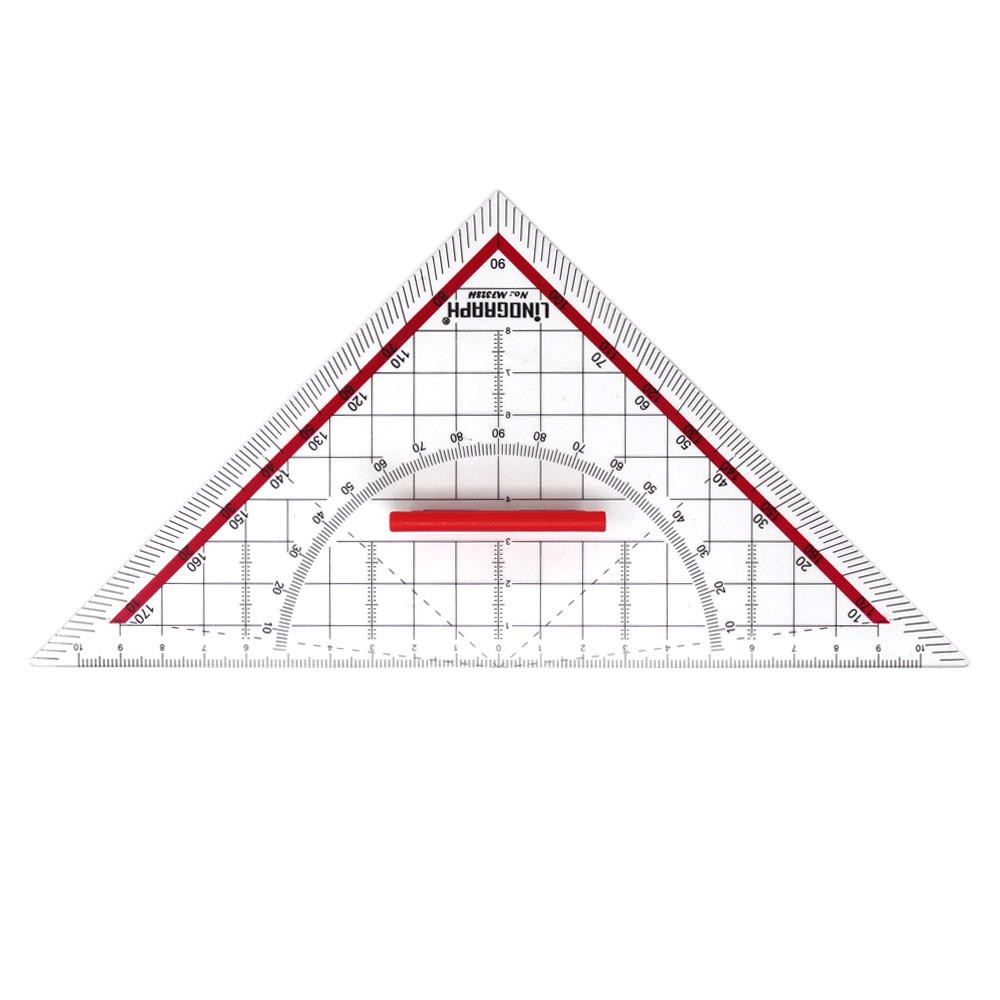 Geometry Set Square 20cm with handle