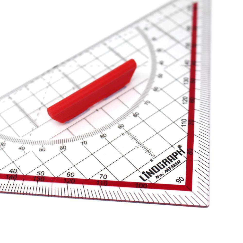 Geometry Set Square 20cm with handle - 90 degree set square