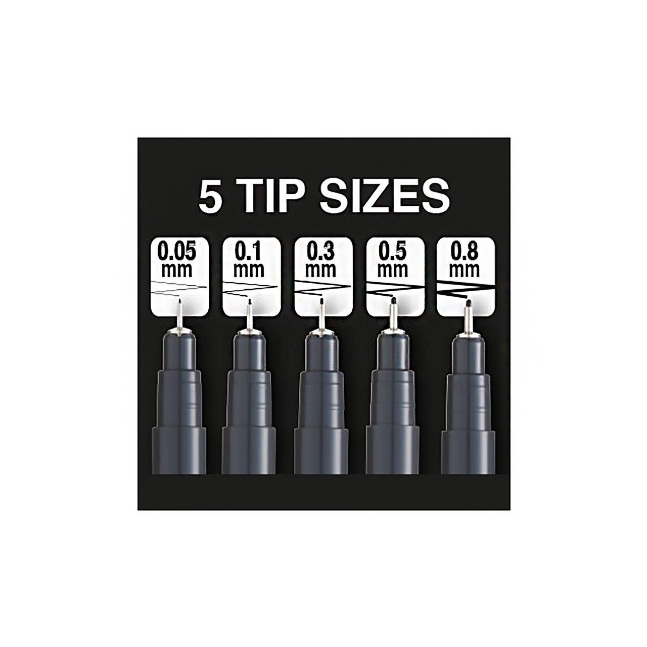 Pentel Pointliner Fine liner Pens - Various Nib Sizes