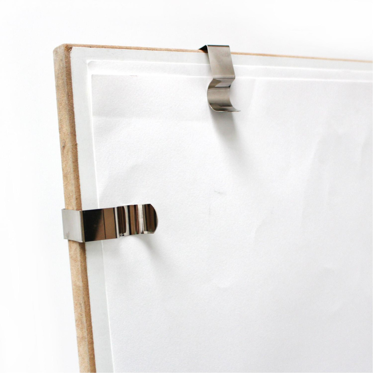 Flexible Metal Drawing Board Clips (Pack of 4/Box of 100)