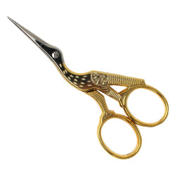 Janome Stork Embroidery Scissors - 3.5 Inch
