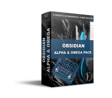Obsidian Alpha & Omega Pack - Line 6 Shop US