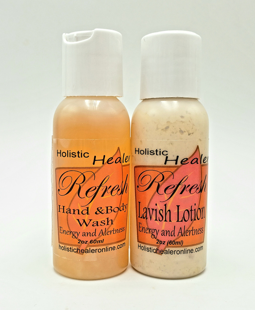 Refresh Body Wash and Lotion 2oz Gift Set